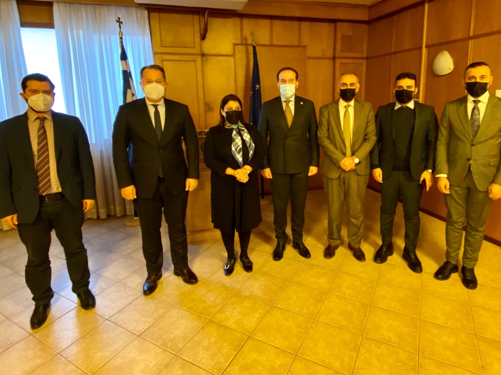 Συνάντηση του Υφυπουργού ΥΠΑΑΤ, Γ. Στύλιου και του Γ.Γ, Κ. Μπαγινέτα με ...